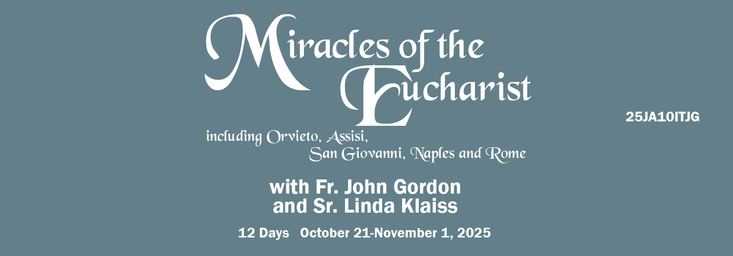 Miracles of the Eucharist Pilgrimage with Fr. John Gordon - Select ...